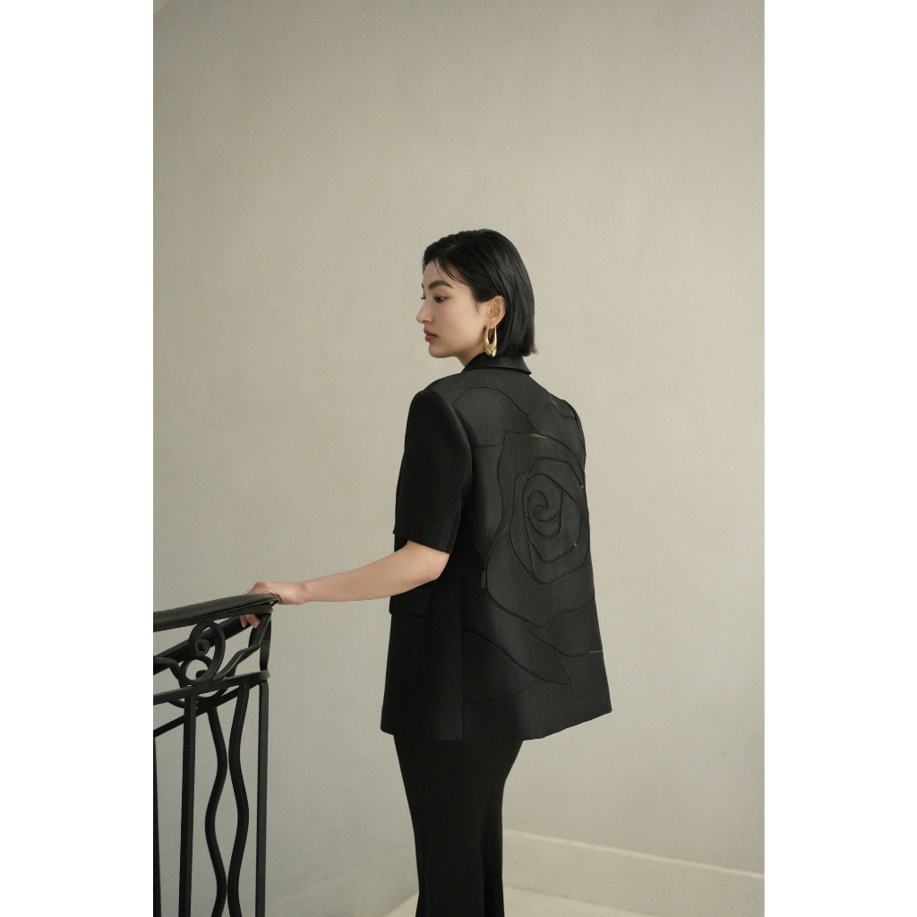 ROSE BACK DETAIL BLAZER - BST Mini Spring 2025 by December Chris ...