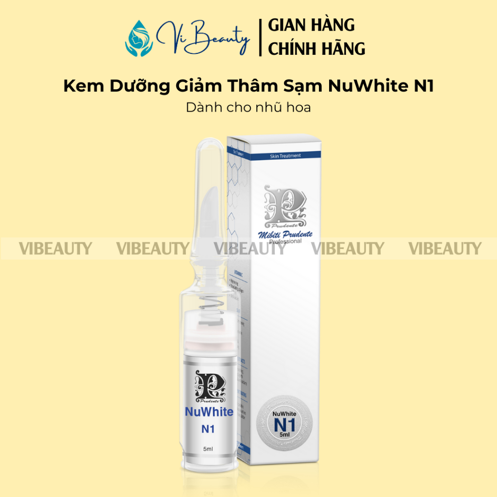 Kem Dưỡng Giảm Thâm Sạm Mibiti Prudente NuWhite N1 5ml | Shopee Việt Nam