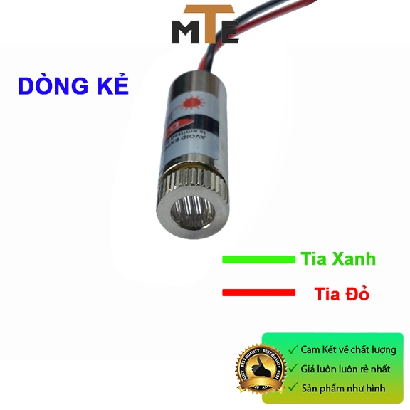 Đầu phát tia laze DÒNG KẺ 3-5V 5MW - Module laser sáng đỏ vạch ngang ...