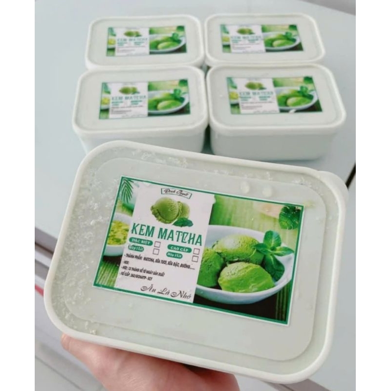 Kem Matcha trà xanh hộp 600g (hoả tốc HCM) | Shopee Việt Nam