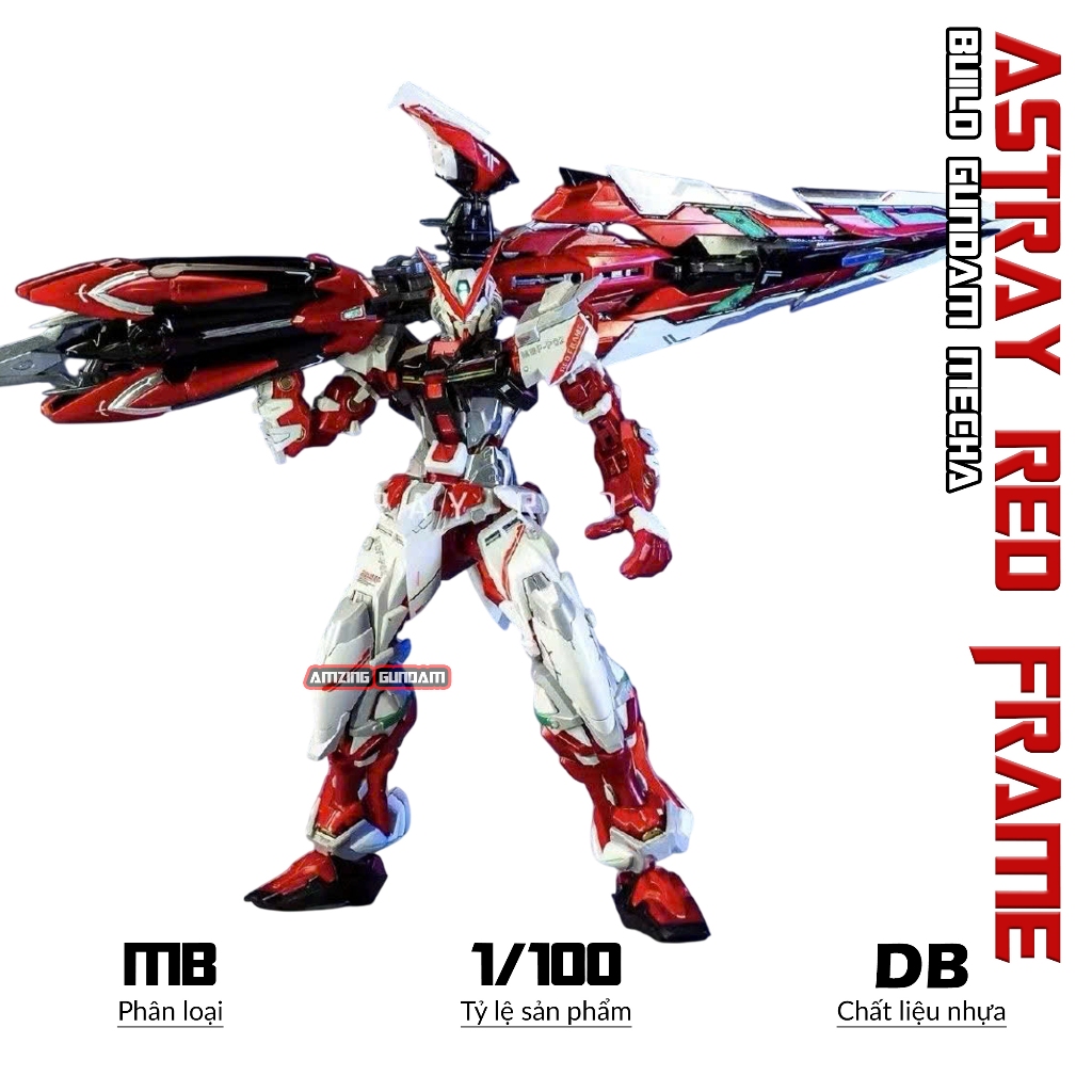 Mô hình Metabuild Astray Red Frame Fly Unit, 8812A 1/100 Gundam, Đồ chơi lắp ráp nhựa | Shopee ...