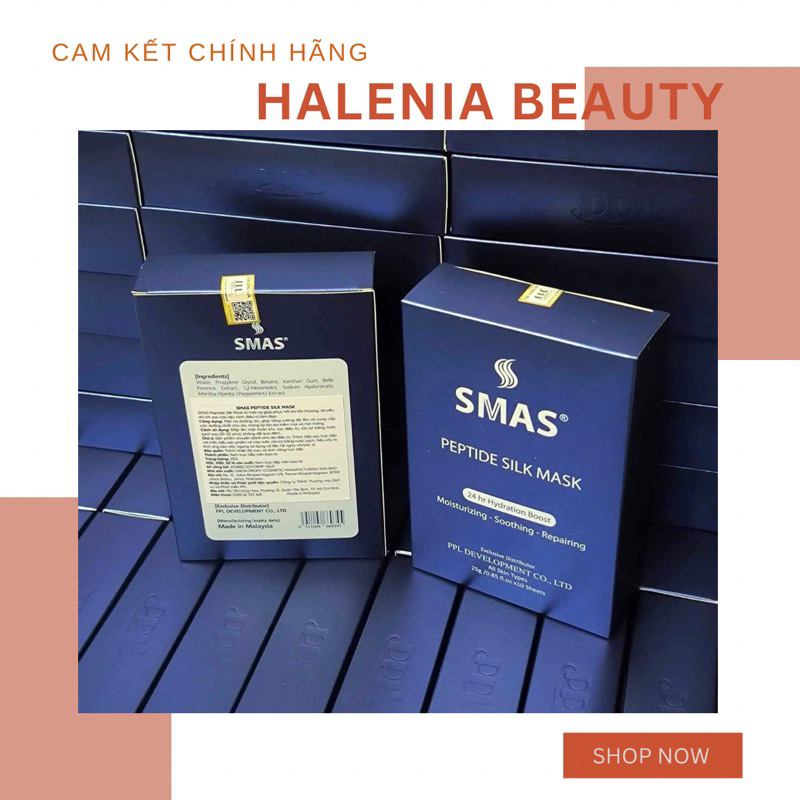 [CHÍNH HÃNG] Mặt Nạ Smas Cấp Ẩm, Phục Hồi, Tái Tạo Da - Smas Peptide ...