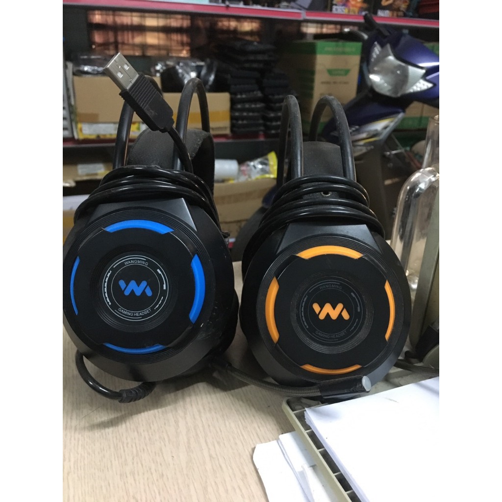 Tai nghe Gaming 7.1 WM9900 hãng _Tai nghe cũ dùng binh thường không lỗi ...