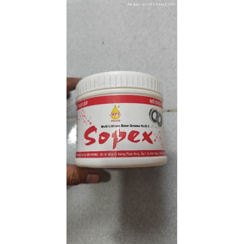 hộp mỡ bò chịu nhiệt cao cấp Sopex | Shopee Việt Nam