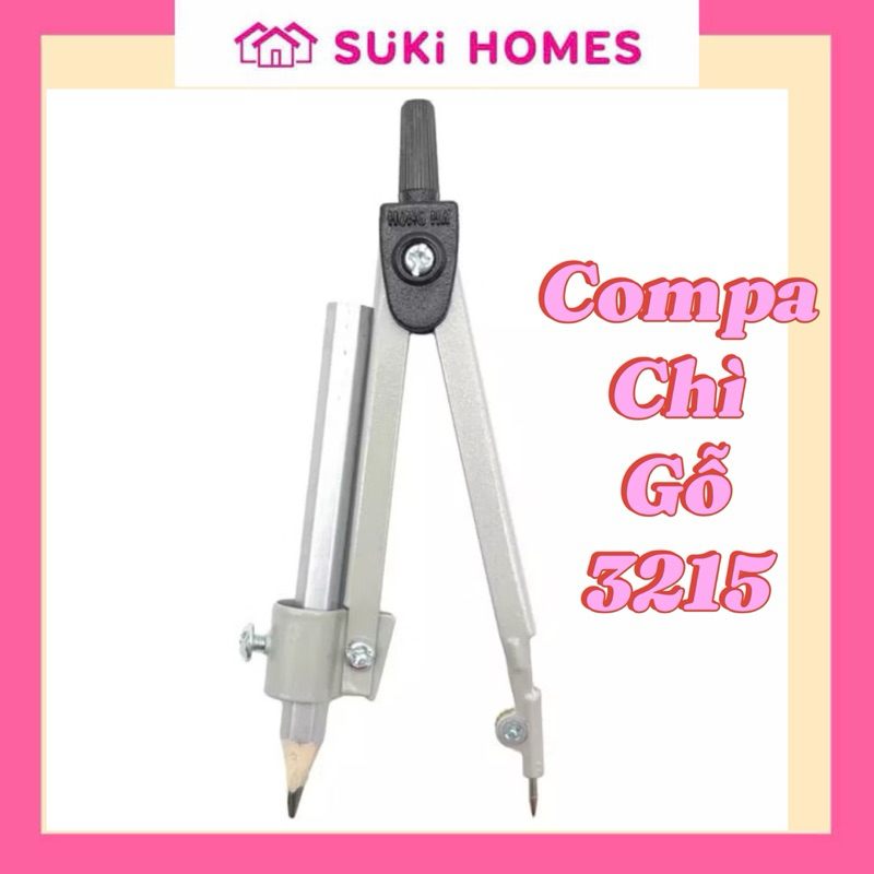 Compa Chì Gỗ Hồng Hà 3215 – Trợ thủ học toán hoàn hảo | Shopee Việt Nam