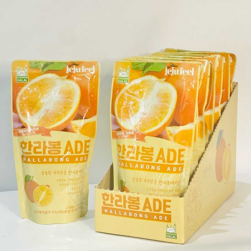 Hộp 10 Gói Nước Ép Giảm Cân, Tăng Cường Đề Kháng Hallabong Jeju Feel – Tươi Mát, 100% Nguyên ...