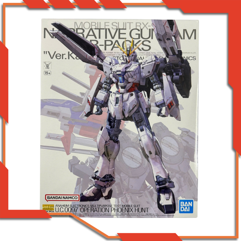Mô hình lắp ráp MG Narrative Gundam B-Packs "Ver.Ka" tỉ lệ 1/100 - Chính hãng Bandai | Shopee ...