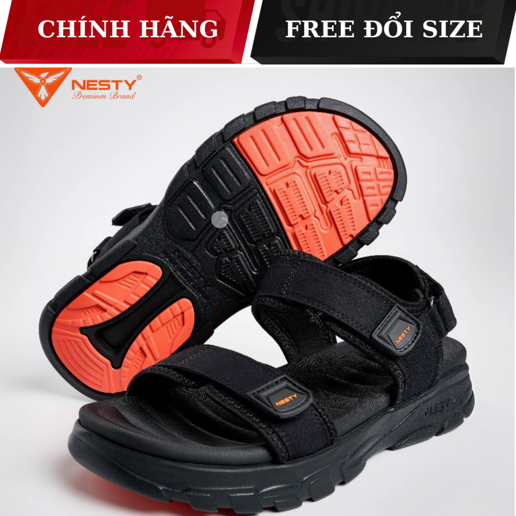Giày Sandal Nam Nữ Nesty SD22 (Đế cao su không thấm) | Shopee Việt Nam
