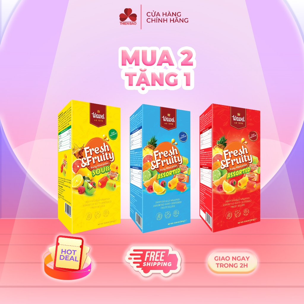 Kẹo Wawel 160g Fresh & Fruity 160g | Shopee Việt Nam