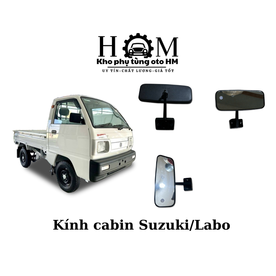 Gương hậu trong cabin xe tải SUZUKI 500kg, 700kg, VAN 2 chỗ 7 chỗ ( giá ...