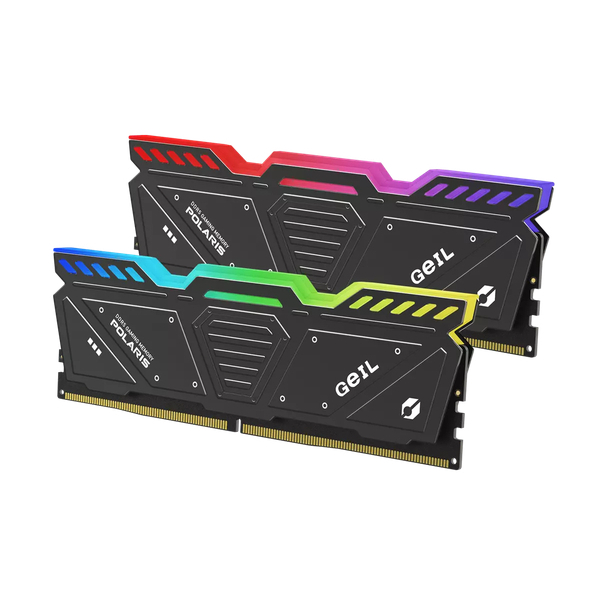 RAM GEIL POLARIS BLACK RGB DDR5 16G 6000 / GOSG516GB6000C38BSC - Hàng ...