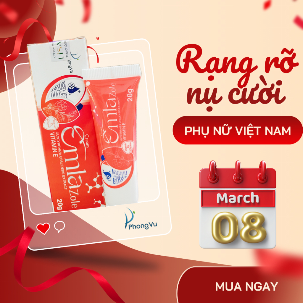 Kem Bôi Cream EMLA ZOLE Hỗ Trợ thủy đậu, zona, tay chân miệng, sởi Hiệu ...
