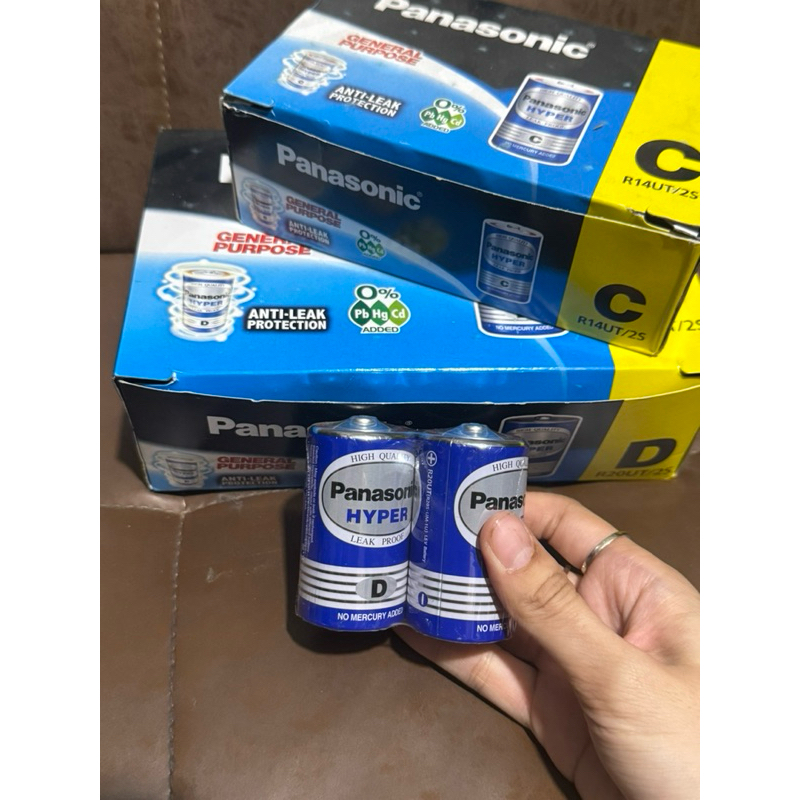 PIN ĐẠI D, PIN TRUNG C PANASONIC CHÍNH HÃNG 1 CẶP 2 VIÊN | Shopee Việt Nam