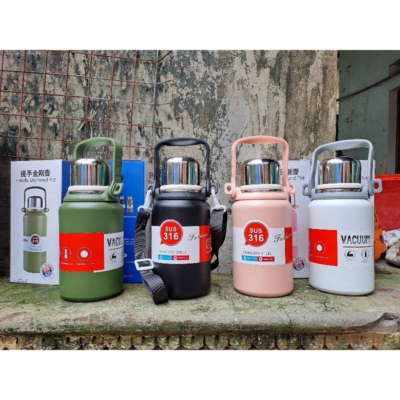 Bình giữ nhiệt 900ml SUS 316 là bình giữ nhiệt Sơn tĩnh điện nhám | Shopee Việt Nam