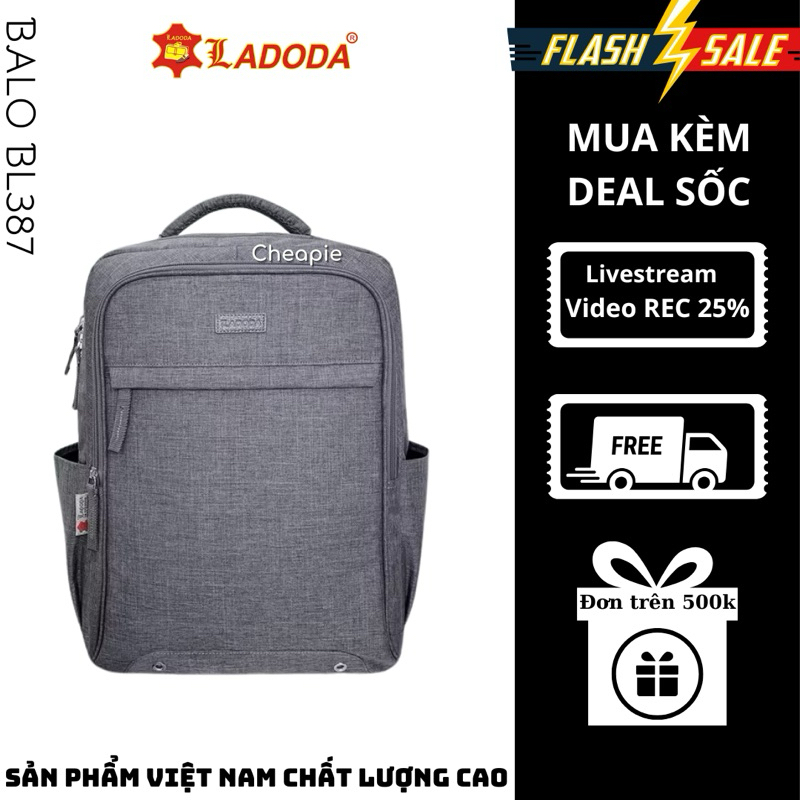 Balo Laptop Dành Cho Hoc Sinh Cấp 3, Ngăn Chứa Rộng Bl387 Ladoda Chính ...