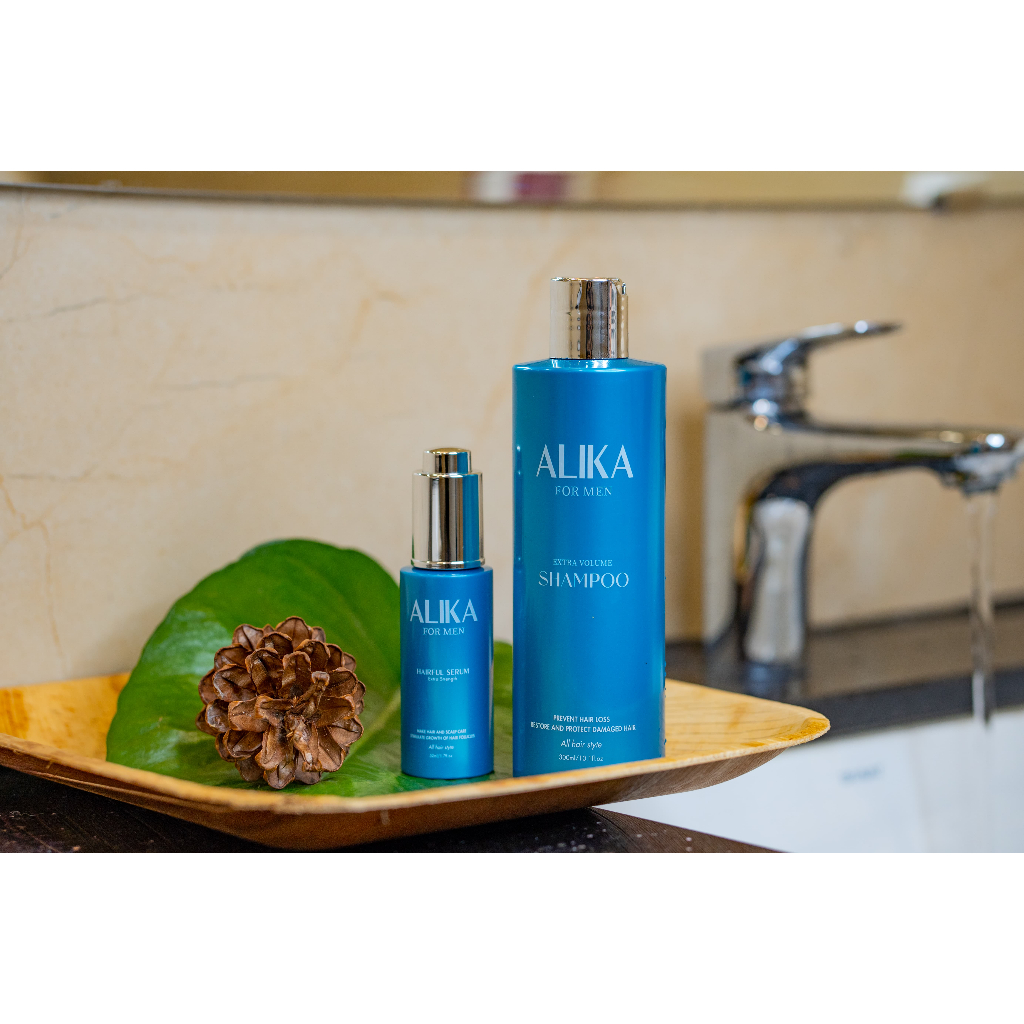 Bộ dầu gội Alika For Man, Hỗ trợ giảm rụng tóc, giúp tóc chắc khoẻ và ...