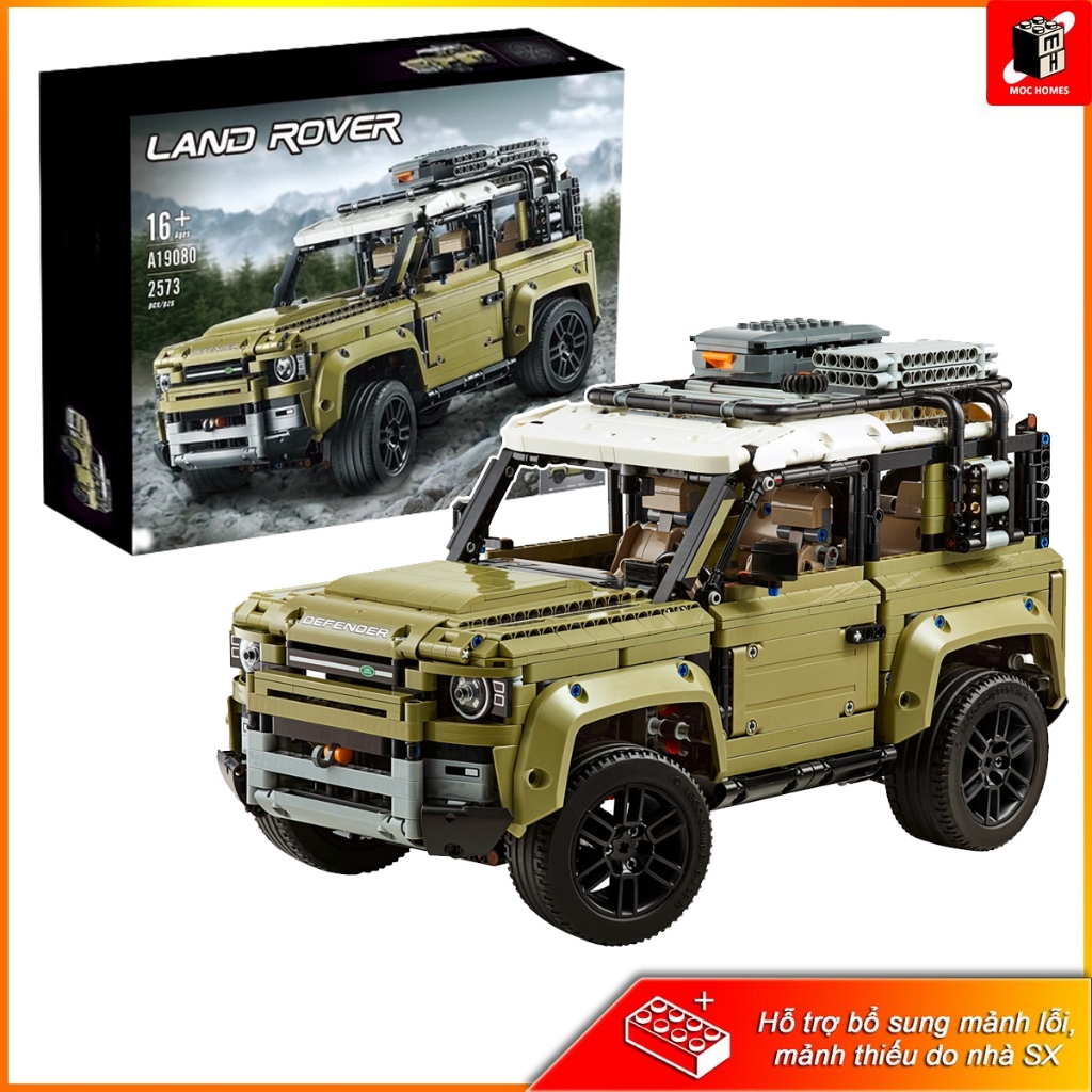 Đồ chơi lắp ráp Technic 85688 Tỉ Lệ 1:8 Mô Hình xe bán tải DEFENDER ...