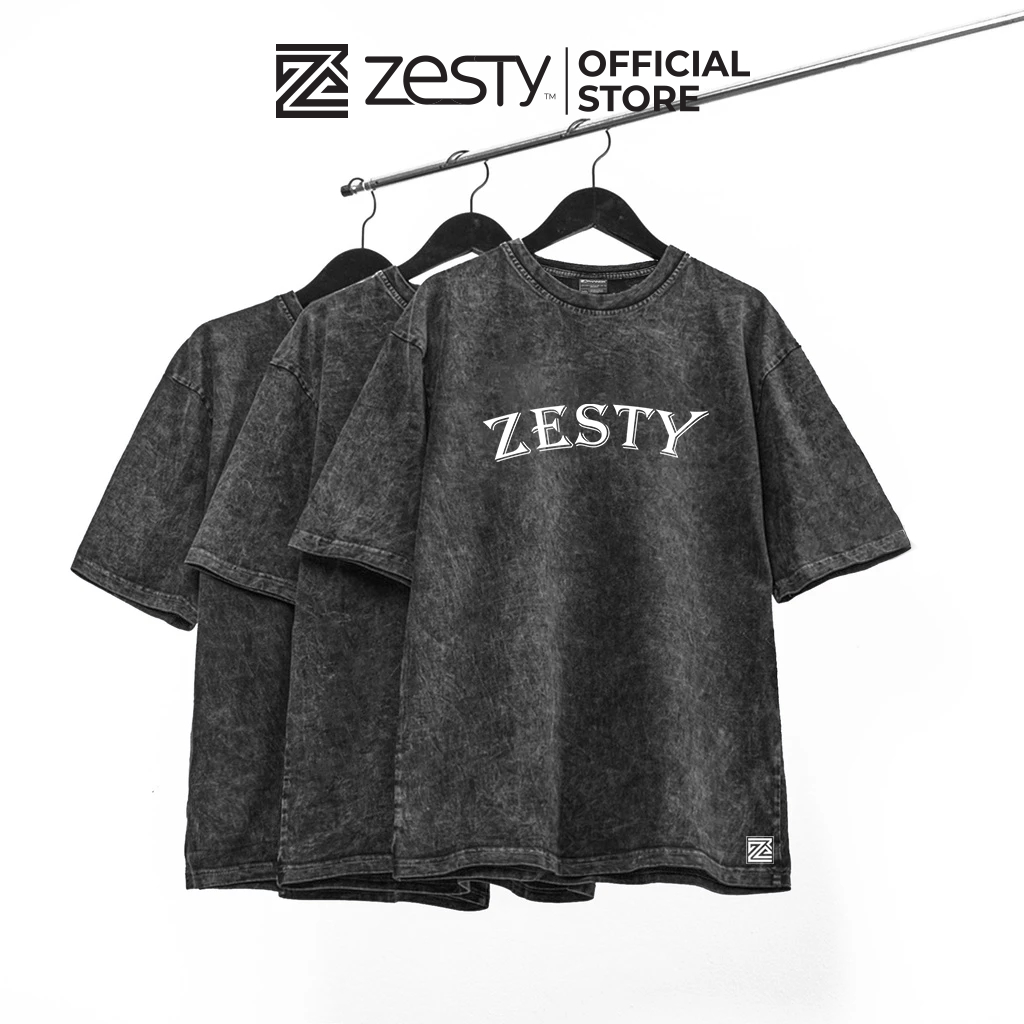 Áo thun Wash xám cao cấp Unisex Nam nữ ZESTY 100% cotton thoáng mát ...