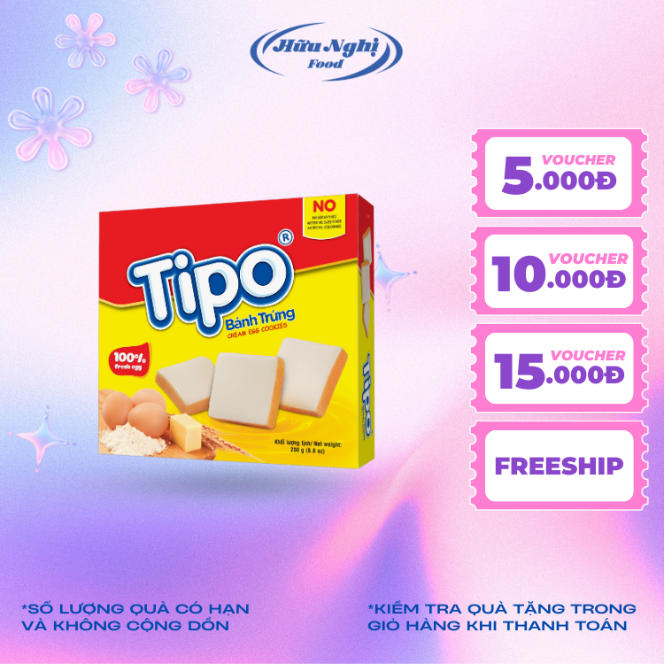 Bánh Tipo Trứng Nướng Hữu Nghị 250g | Shopee Việt Nam