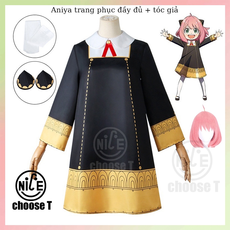 Cosplay Anya ( có size người lớn và trẻ em) #anya | Shopee Việt Nam