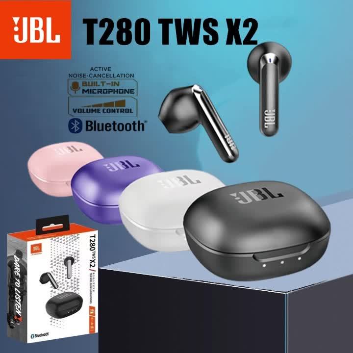 Tai nghe Bluetooth True Wireless JBL T280 X2 | Shopee Việt Nam