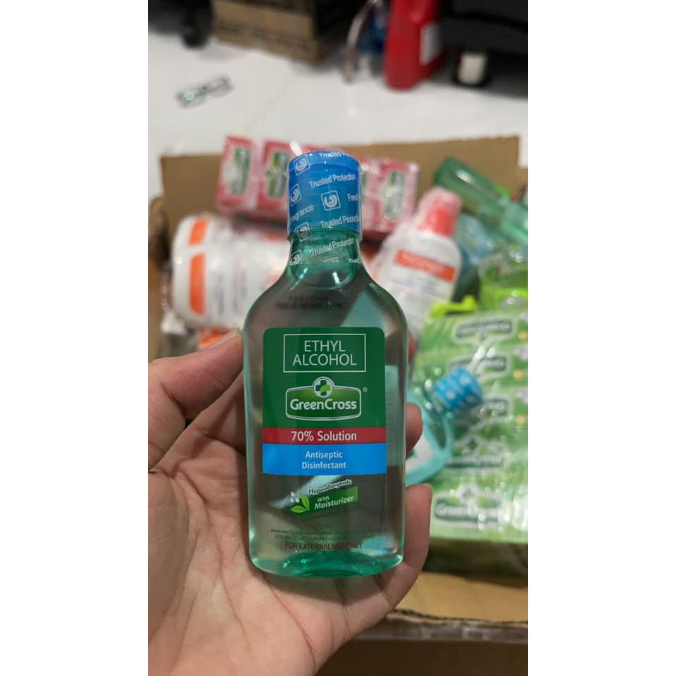 Nước rửa tay Green Cross 70% Solution Ethyl Alcohol 75ML | Shopee Việt Nam