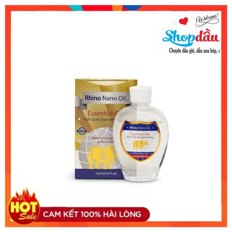 Dầu Gió Rhino Nano oil | Shopee Việt Nam