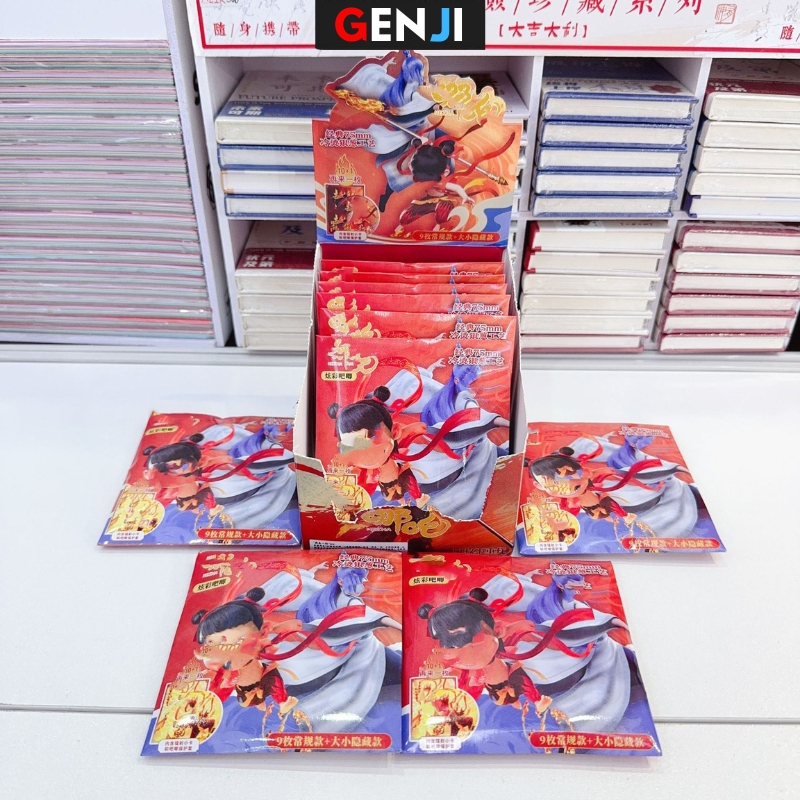 Hộp mù Natra 2 ma đồng giáng thế, gói mù SET 5 gói thẻ bài, stiker ...