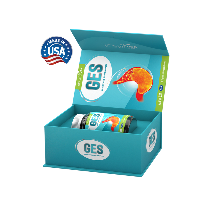 GES Viên uống hỗ trợ giảm trào ngược dạ dày thực quản Health USA ...