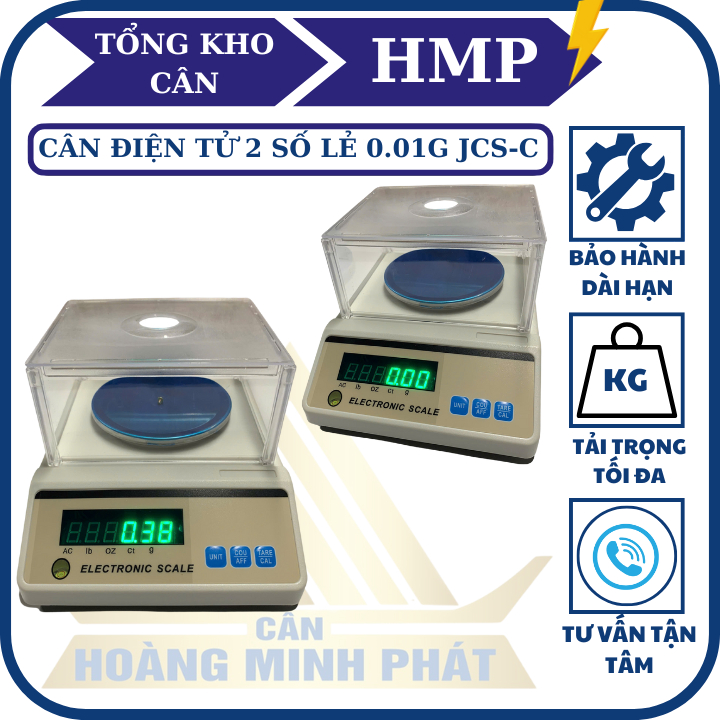 Cân Điện Tử JCS-C 💥 HÀNG CHÍNH HÃNG 💥 Cân Phân Tích Số Lẻ 0,01g đến 300g 600g 1kg 3kg, Có Lồng ...