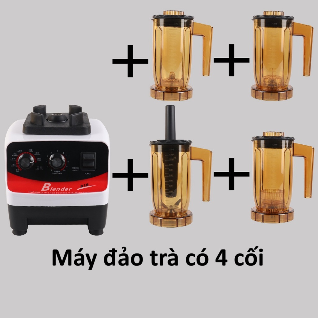 Máy Đảo Trà Đa Năng Blenders Nhập khẩu nguyên chiếc (1 Thân máy + 1 Cối ...