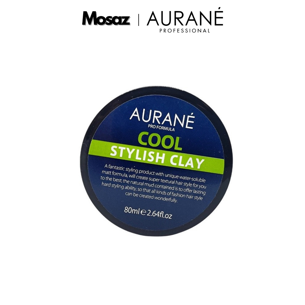 Sáp Vuốt Tóc Nam Aurane Cool Stylish Clay 80ml Công Nghệ Pháp | Shopee ...