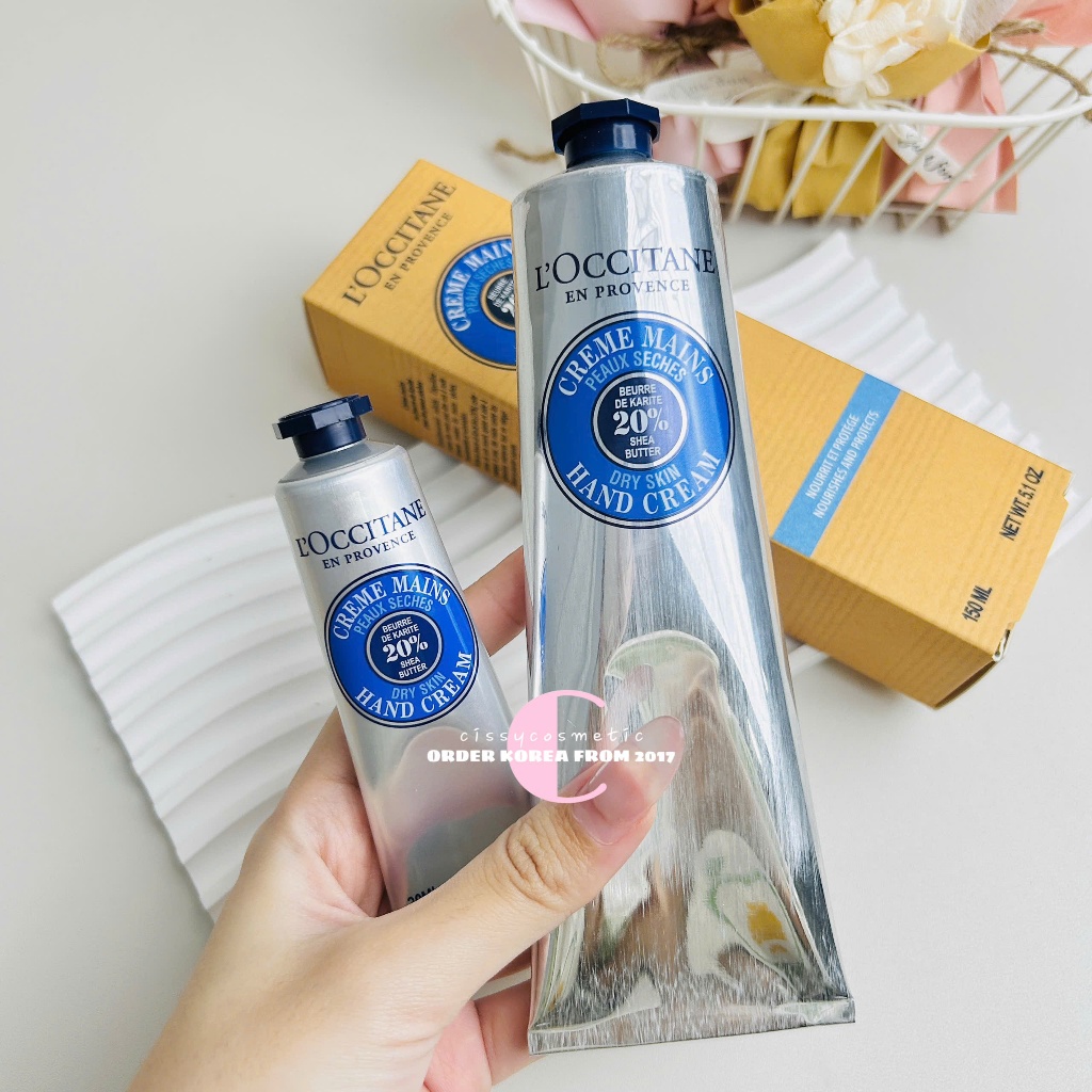 Kem Dưỡng Tay L'occitane #Shea Butter Fullbox | Shopee Việt Nam