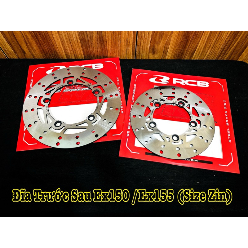 Đĩa Thắng Trước Sau RCB Ex150 / Ex150 ( Kiểu 2 ) Gắn Như Zin , Hàng ...