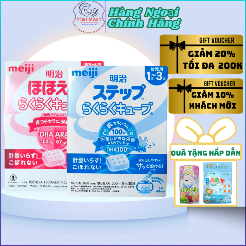 [Date thg4-2026] Sữa Meiji thanh nội địa Nhật, Sữa Meiji 30 thanh 810g nội địa Nhật,Meiji thanh ...