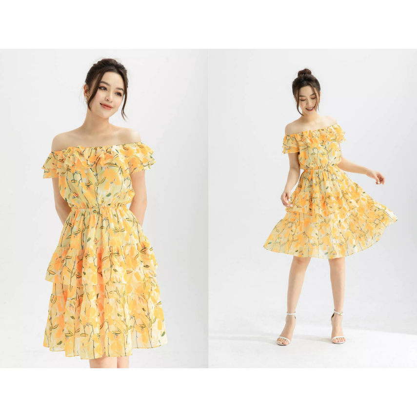 XẢ HÀNG đầm 2hand hoa nhí váy secondhand si Nhật Hàn vintage cộc tay dài tay 2 dây sát nách voan ...