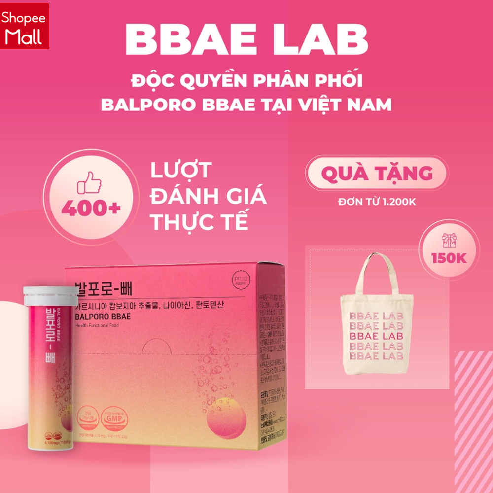 sủi Balporo BBae Hàn Quốc, hỗ trợ giảm cân, phân phối độc quyền bởi ...