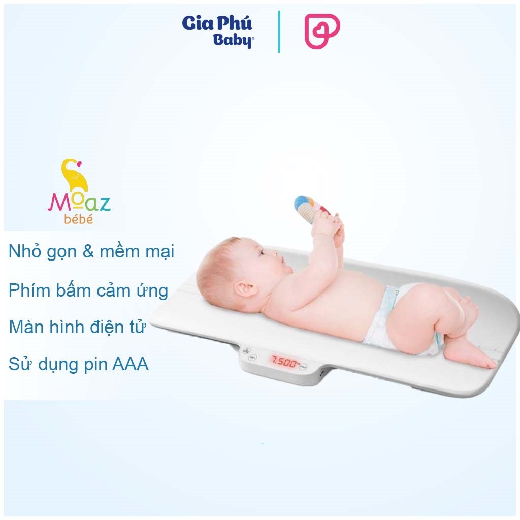 CÂN ĐIỆN TỬ CÂN TRẺ SƠ SINH MOAZ BEBE MB062 hàng chính hãng bảo hành 12 tháng | Shopee Việt Nam