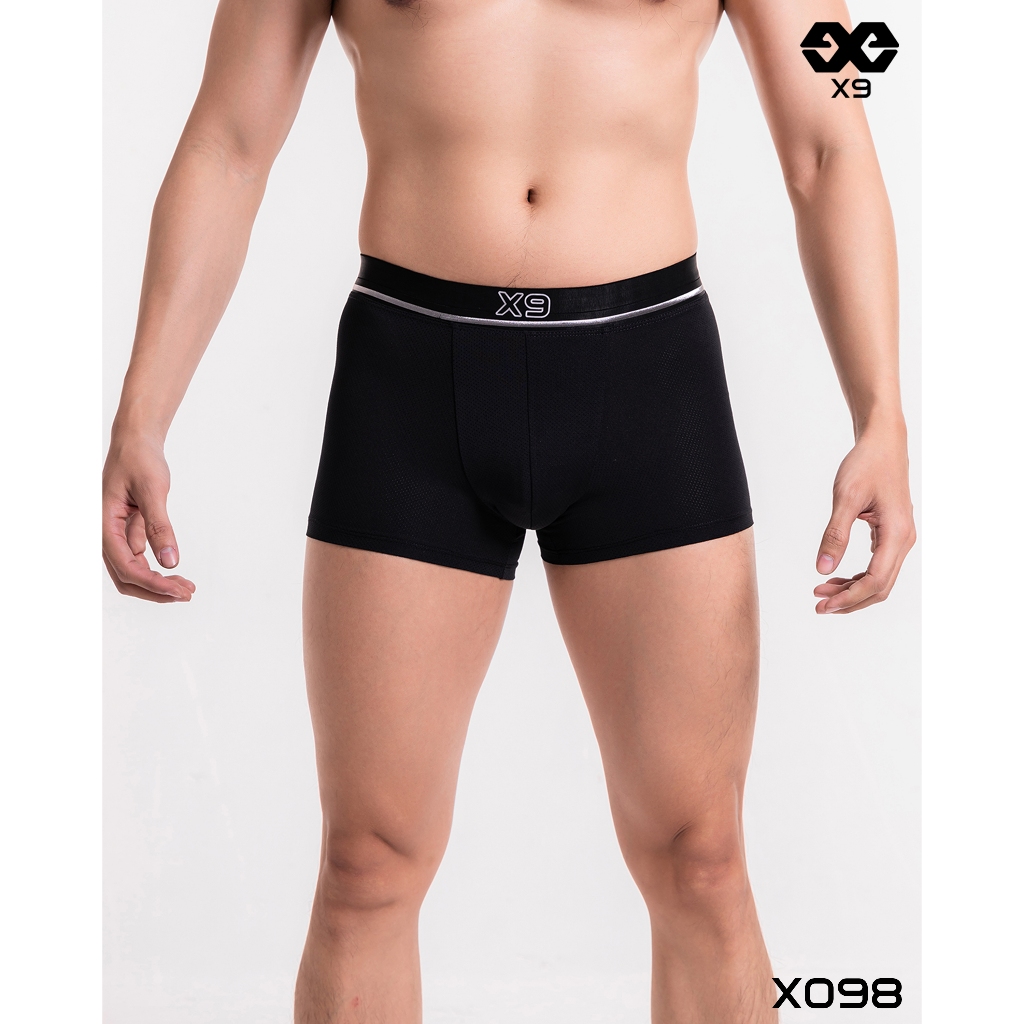 Quần Lót Boxer 1 Sọc Đai Ngang Nam Cao Cấp Thoáng Mát Co Giãn Sịp Đùi Thể Thao - X098 - X9 ...