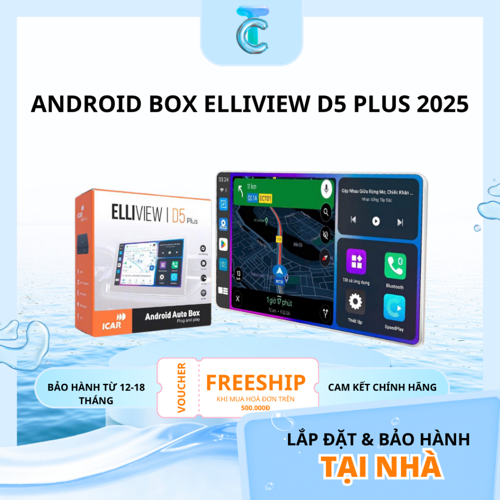 Android Box Elliview D5 PLUS 2025 | BH Chính Hãng | Shopee Việt Nam