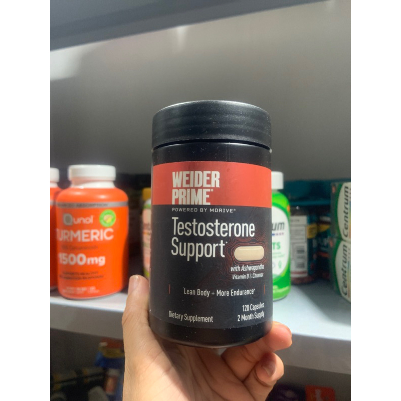 [Hộp móp sale]Weider Prime Testosterone Support 120 viên | Shopee Việt Nam
