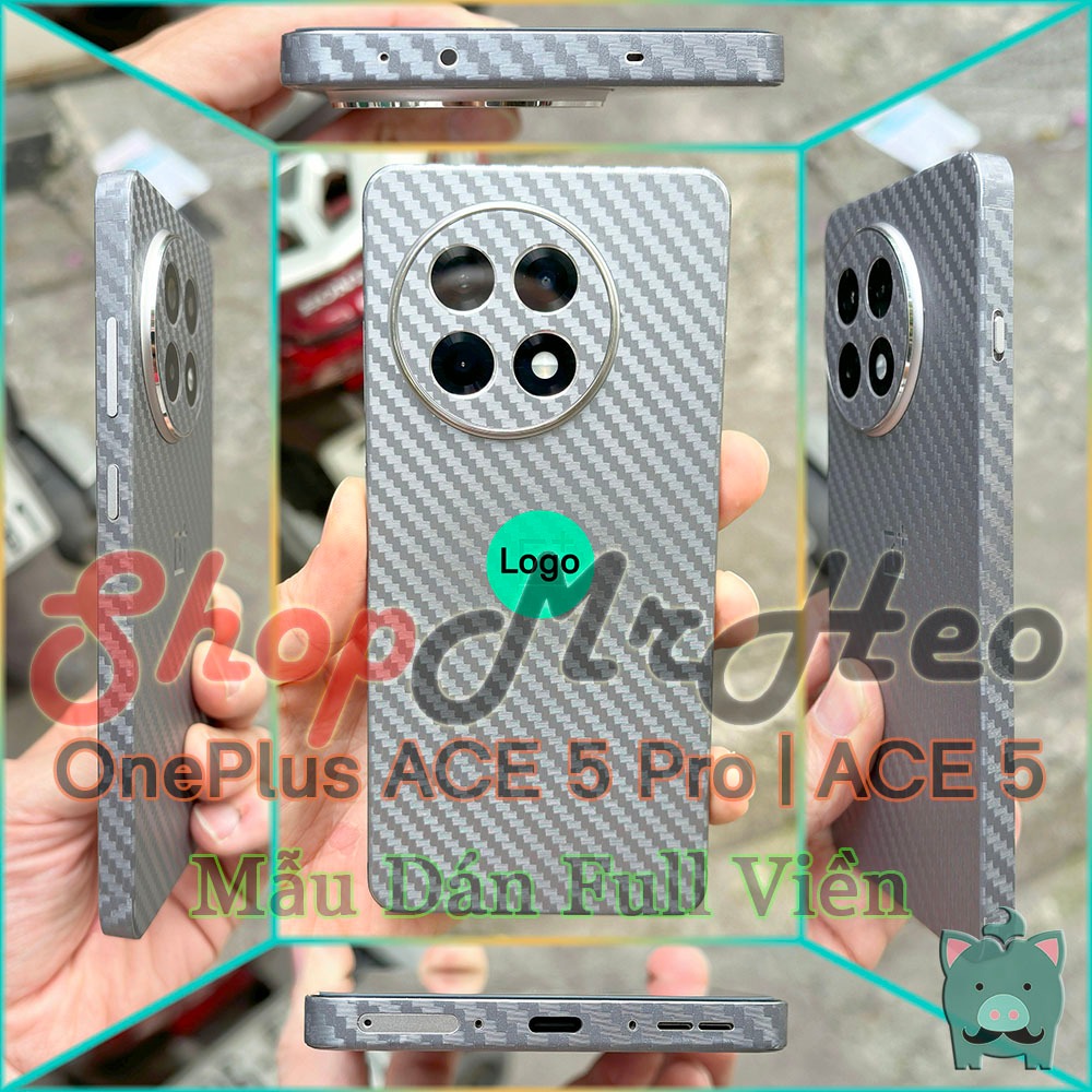 Dán Skin Mặt Sau Lưng Full Viền OnePlus ACE 5 Pro - One+ ACE 5 (Vân ...