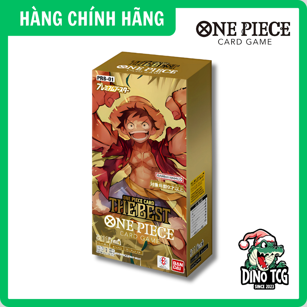 [Chính hãng] Pack Thẻ Bài ONE PIECE Card Game The Best Premium Booster ...