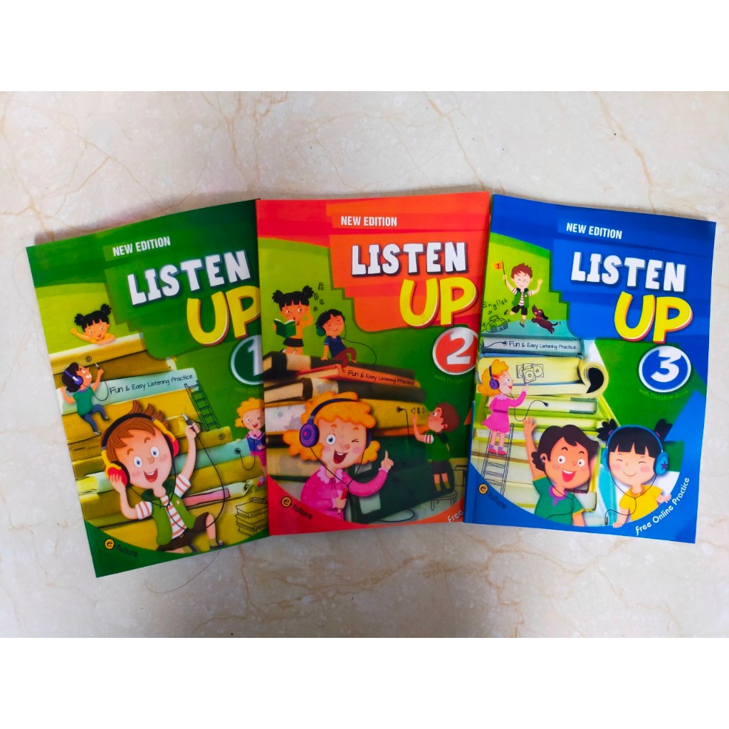 Bản đép Listen Up 1,2,3 ( tặng file nghe mp3 ) | Shopee Việt Nam