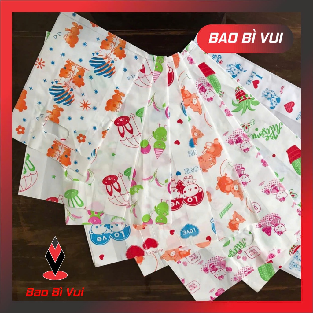 Túi xốp xoài màu HD, túi gói hàng - BAO BÌ VUI | Shopee Việt Nam