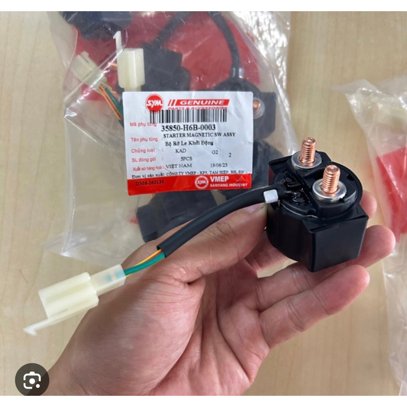 rờ le đề sym tròn và vuông, lắp cho các dòng xe winer và honda | Shopee Việt Nam