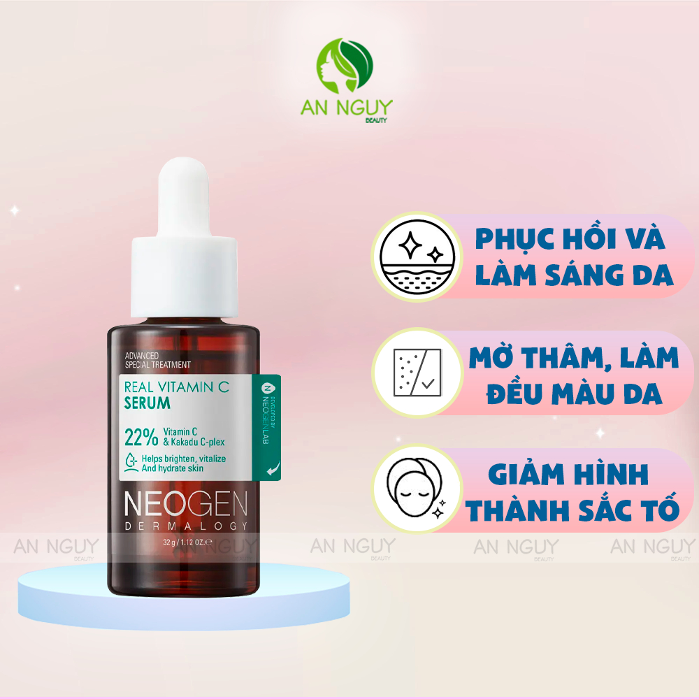 Tinh Chất Neogen Real Vitamin C 22% Vitamin C & Kakadu C-Plex Serum 32g | Shopee Việt Nam