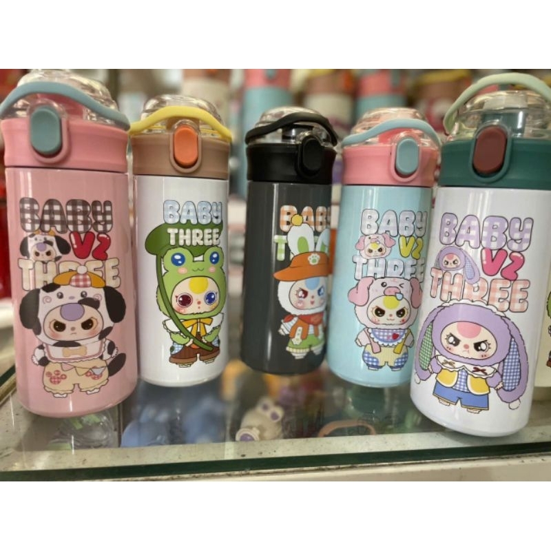 Bình Giữ Nhiệt Labubu,Baby Three Mẫu Mới Dung Tích 500ml | Shopee Việt Nam