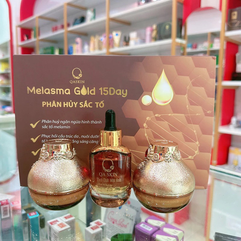 Bộ Kem Tan Nám Vip Mộc Anh , Qaskin ( Mẫu mới ) | Shopee Việt Nam