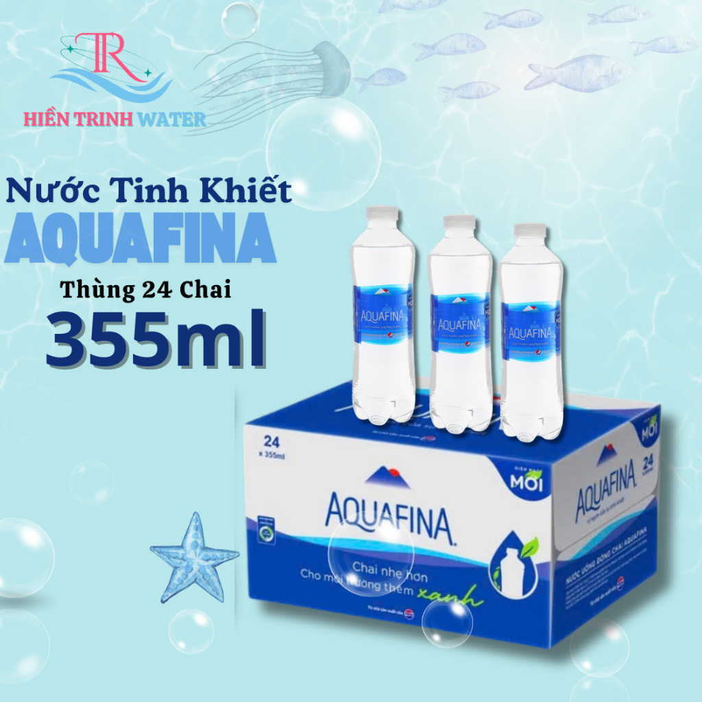 Aquafina 355ml (Thùng 24 Chai) - Nước Uống Tinh Khiết Aquafina 350ml | Shopee Việt Nam